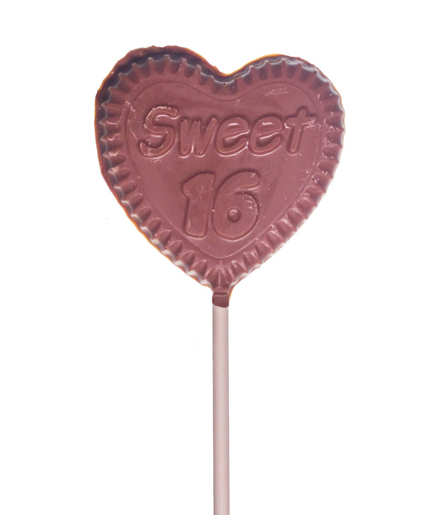 “Sweet 16” Chocolate Pop – Aunt Charlotte's Candies