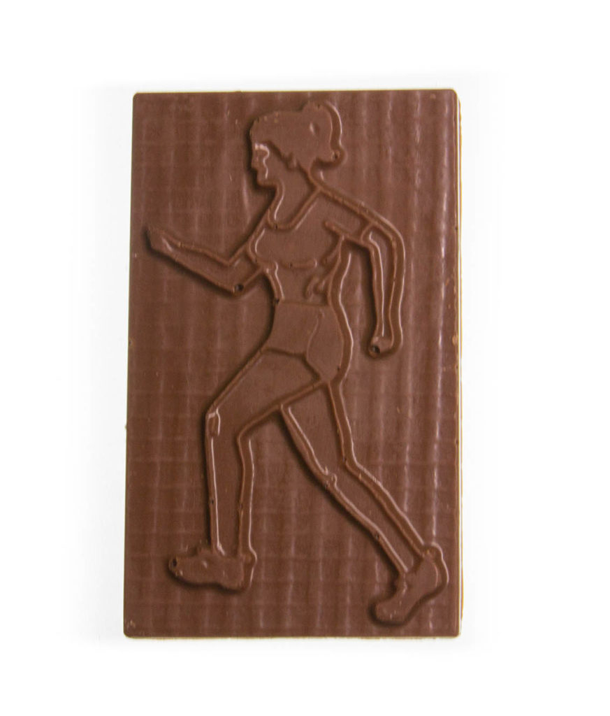 Female Runner Chocolate Bar – Aunt Charlotte's Candies