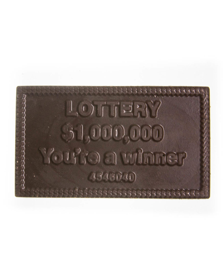 Chocolate Lottery Ticket – Aunt Charlotte's Candies