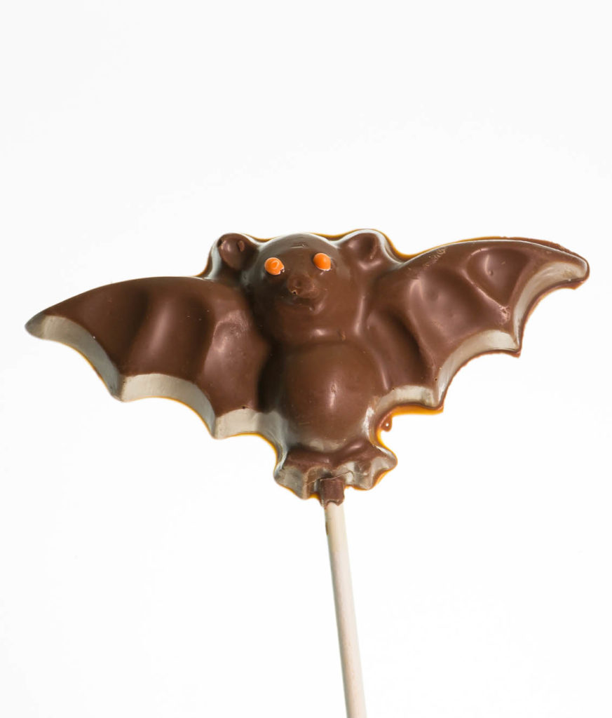 Halloween Bat Chocolate Pop – Aunt Charlotte's Candies
