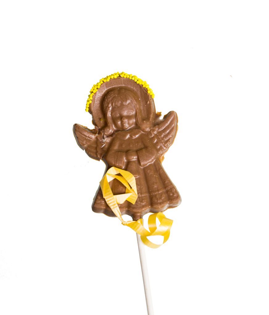 CHOCOLATE ANGEL POP – Aunt Charlotte's Candies