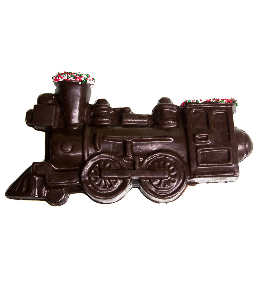 Solid Chocolate Trains – Aunt Charlotte's Candies